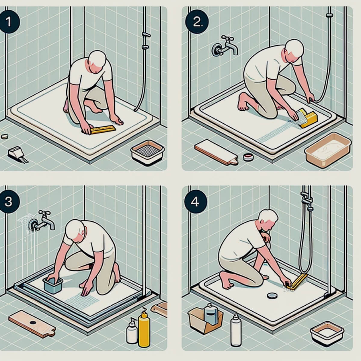 Comment réaliser une douche italienne ? | Pommeau Douche